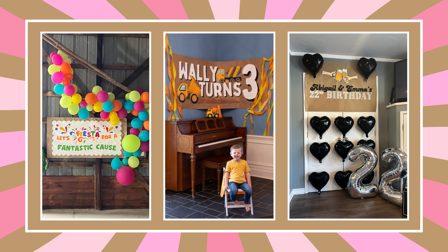 GALLERY – Party Banners by Kelli