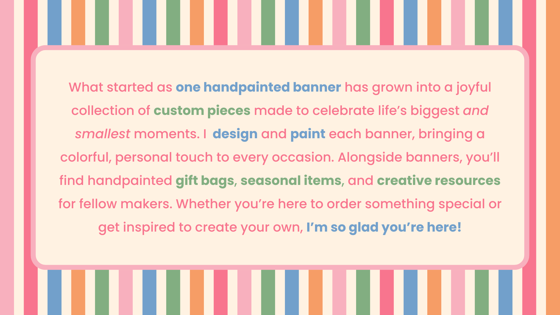 Party Banners by Kelli